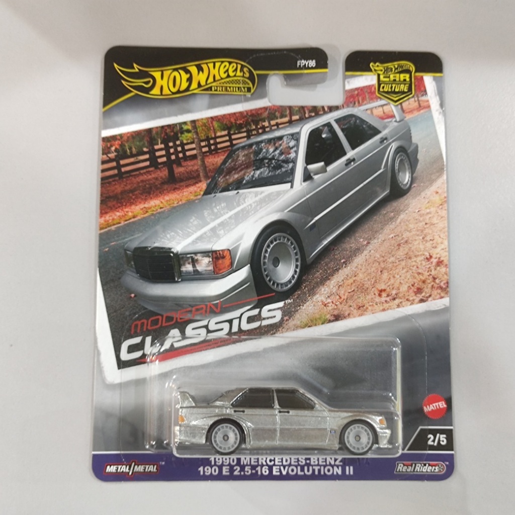 Hot Wheels Car Culture Modern Classics #2 1990 Mercedes-Benz 190 E 2.5 ...