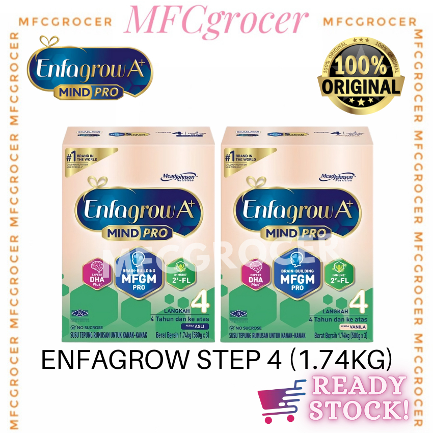 Enfagrow A+ Step 4 ( ASLI / VANILA ) 1.74Kg | Shopee Malaysia
