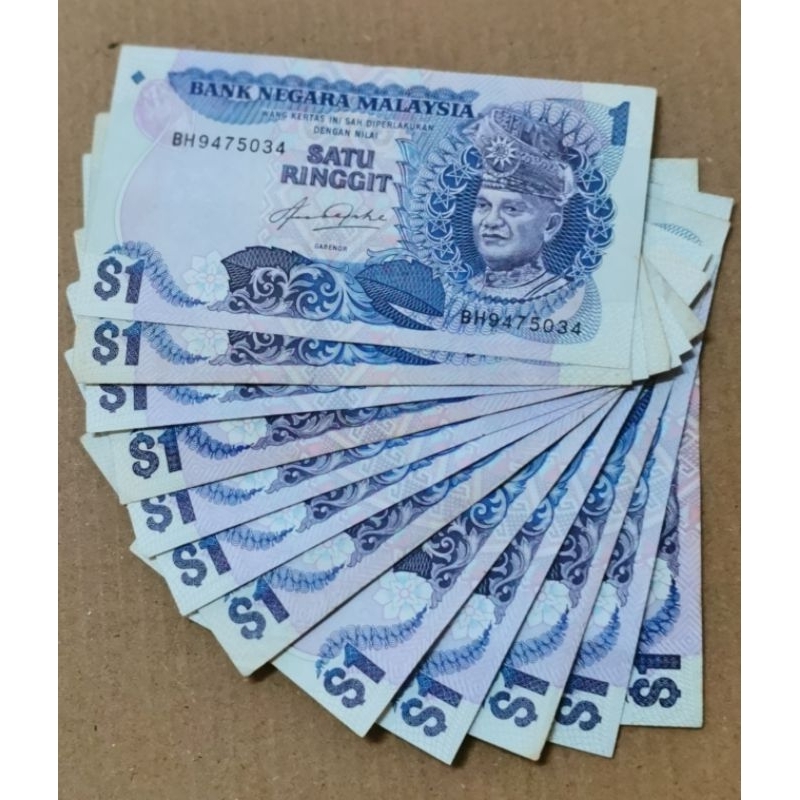 Offer Banknote Rm1 Siri 5 Condition AEF Seperti di gambar | Shopee Malaysia