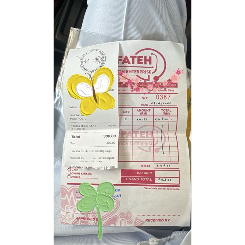 🔥RESIT CLAIM KASUT PRINTED DAN BERTULIS🔥 READYSTOCK DAN BUKAN UNTUK ...