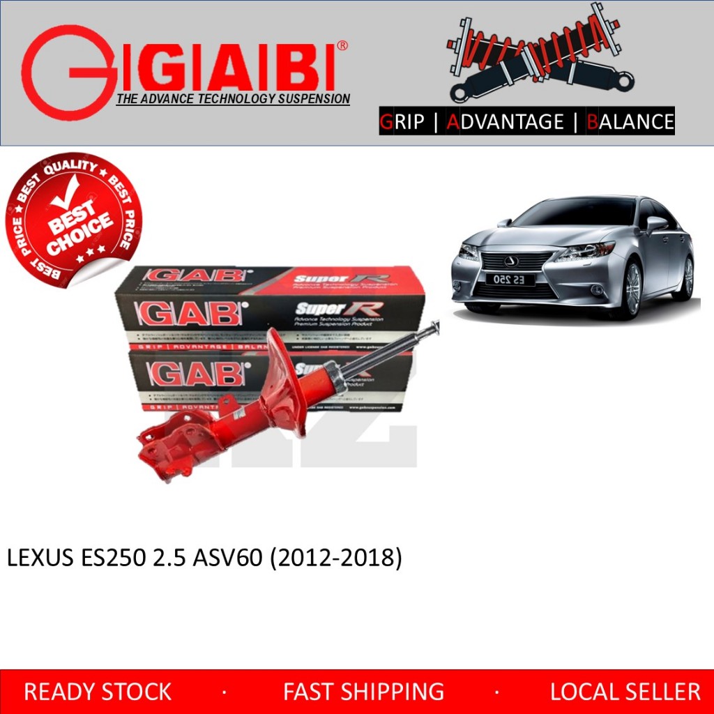 ORIGINAL GAB HEAVY DUTY SUPER R FRONT / REAR ABSORBER - LEXUS ES250 2.5 ...