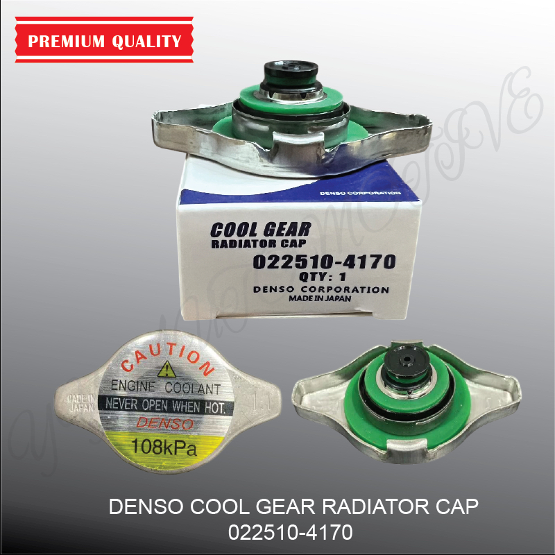 022510-4170 DENSO COOL GEAR RADIATOR CAP R126 (1.1) VALVE BLM GEN2 ...