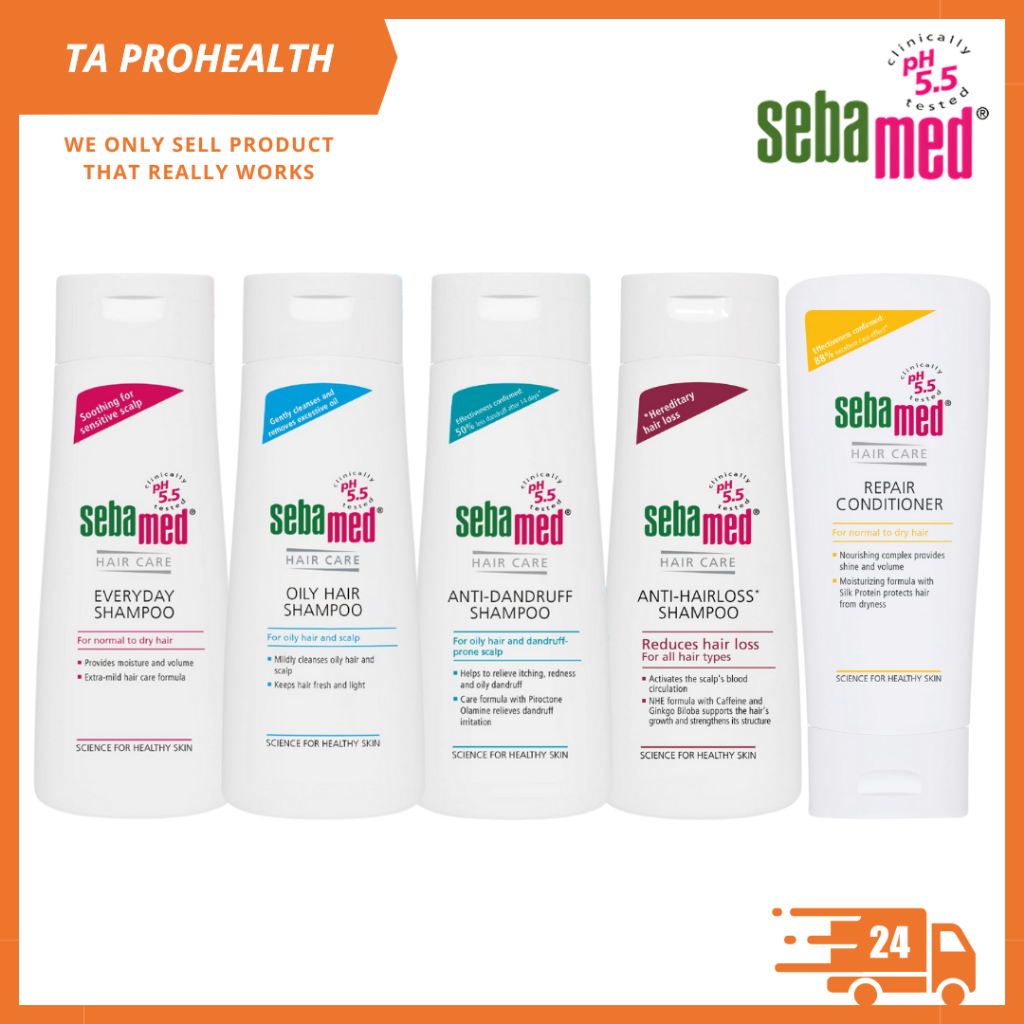 Sebamed Hair Care ( Everyday Shampoo / Oily Hair Shampoo / Anti ...