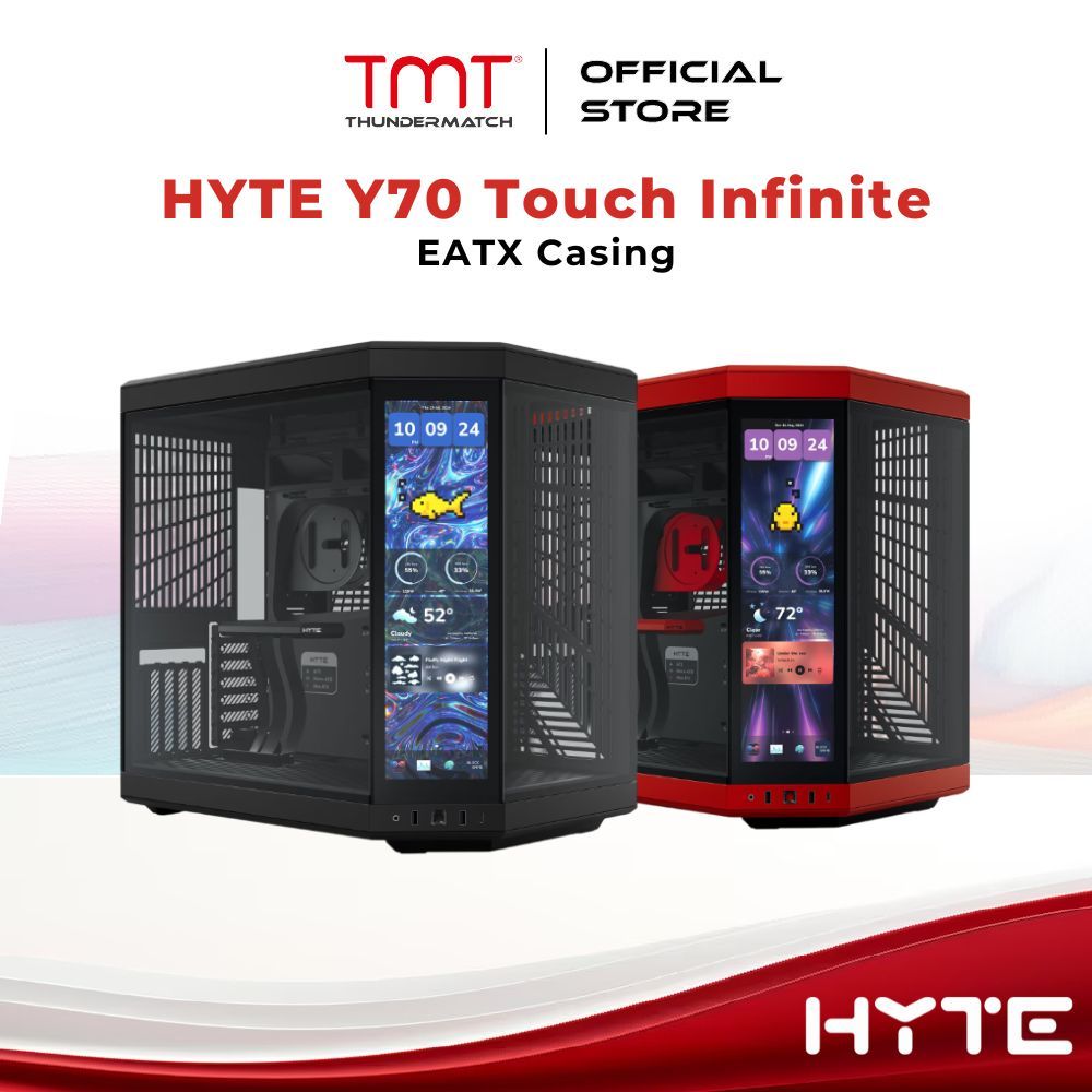 HYTE Y70 Touch Infinite Dual Chamber EATX Casing | Shopee Malaysia