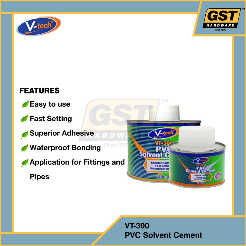 V-tech VT-300 PVC Solvent Cement | Shopee Malaysia