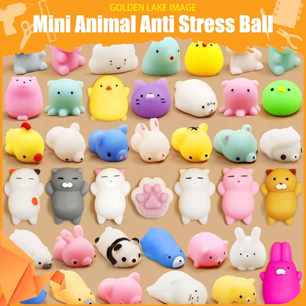 Cute Squishy Toy, Mini Animal Anti Stress Ball, Squeeze Rising Fidget ...