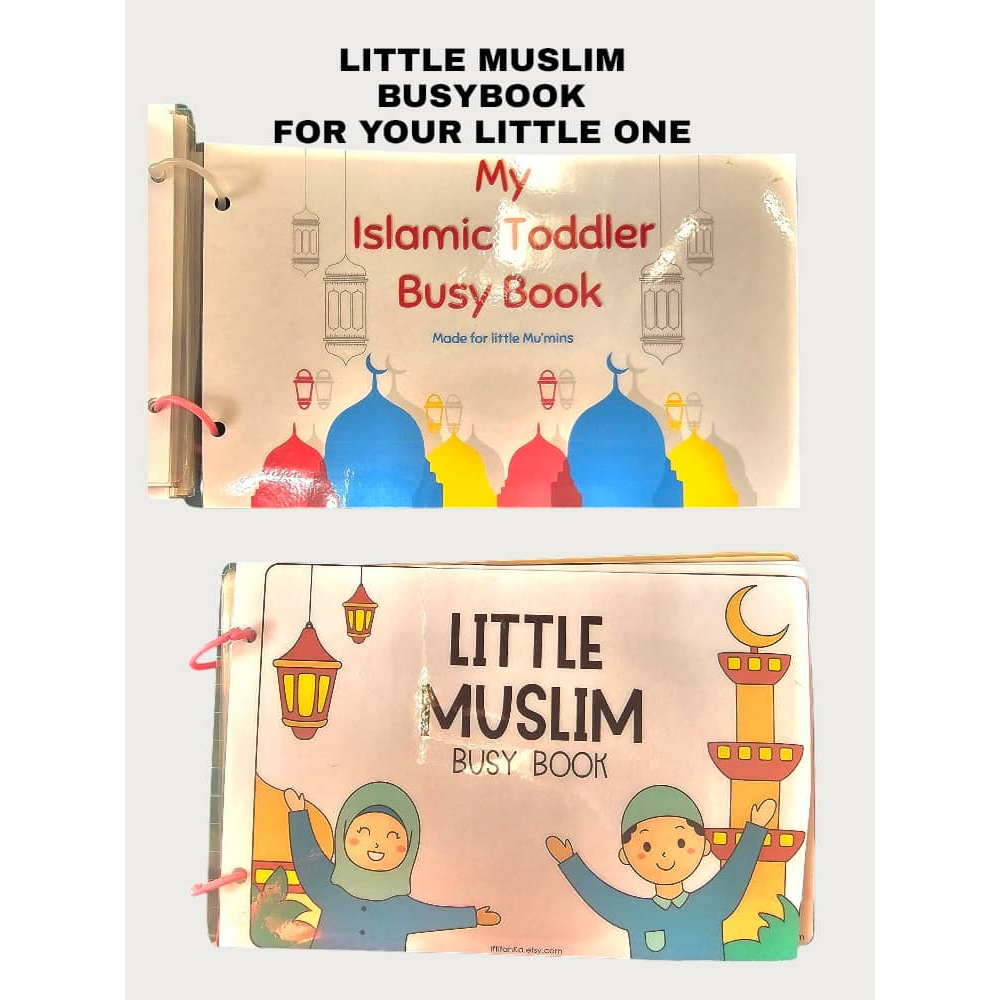 Little Muslim busy book/My Islamic Toddler Busybook for children ...