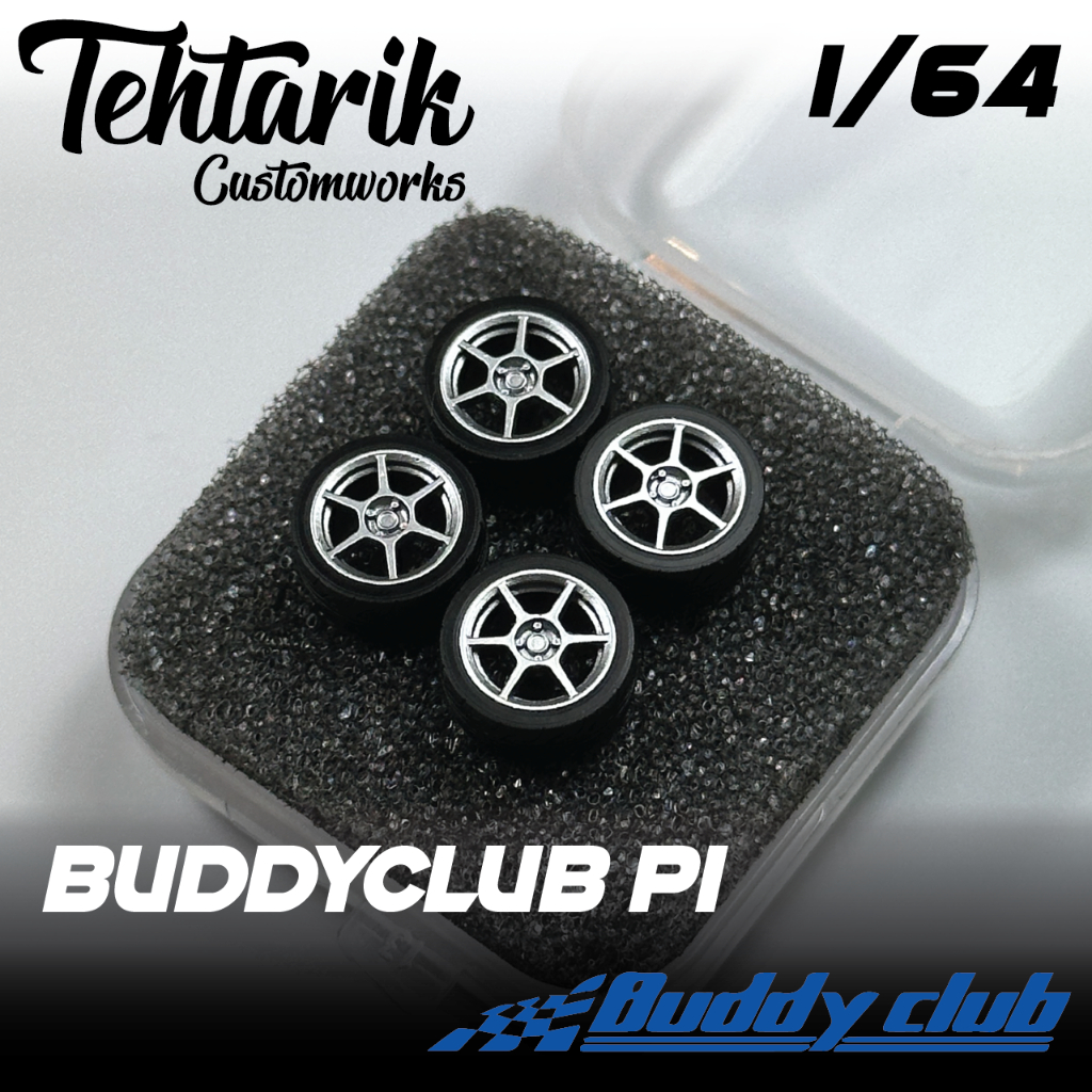 BuddyClub P1 Resin Rims 1:64 Scale 9mm 10mm | Shopee Malaysia
