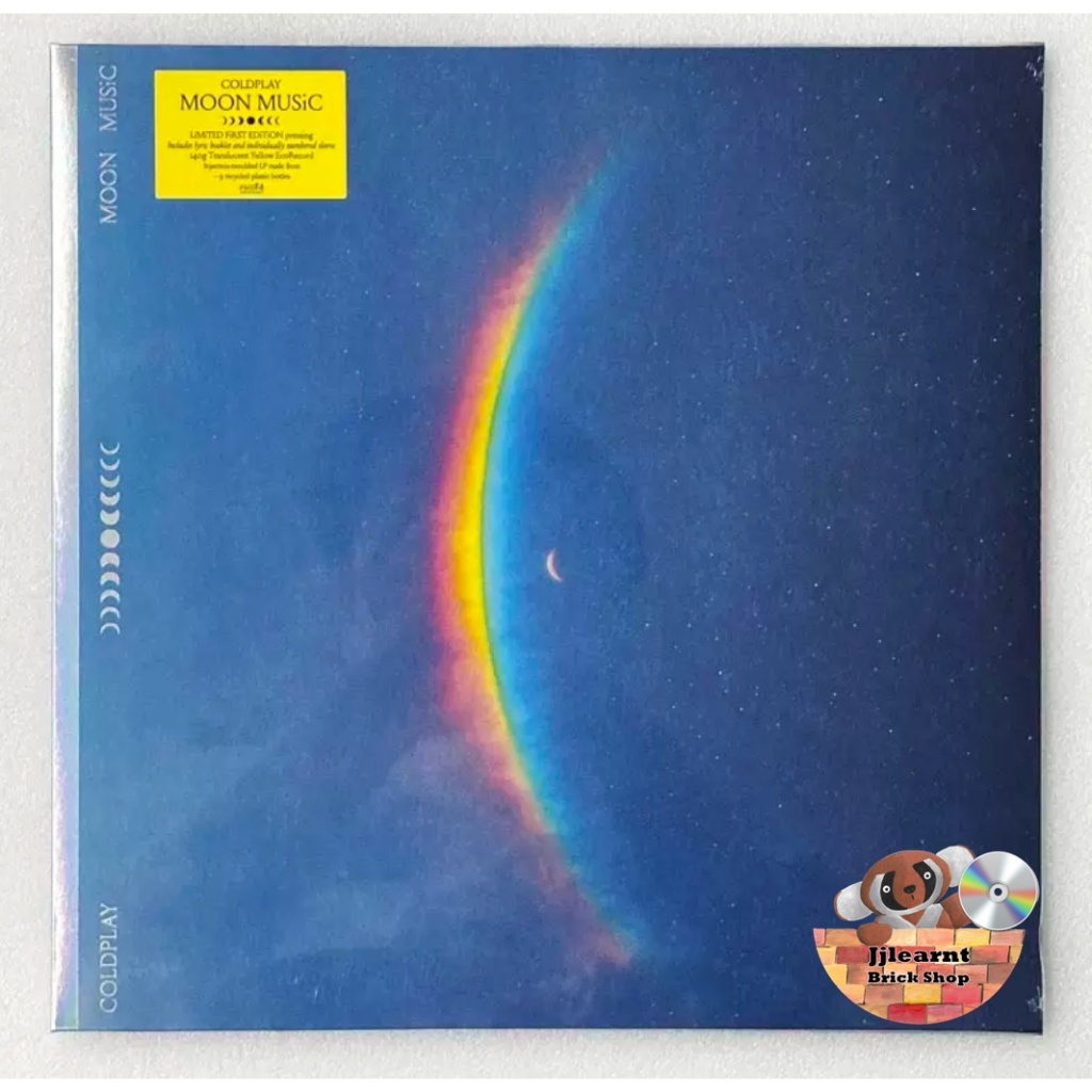 『PRE ORDER』Coldplay - Moon Music [ Yellow LP/Vinyl ] 2024 | Shopee Malaysia
