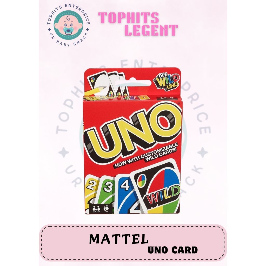 UNO Card & UNO No Mercy Flip Original Game Playing Card Games For ...