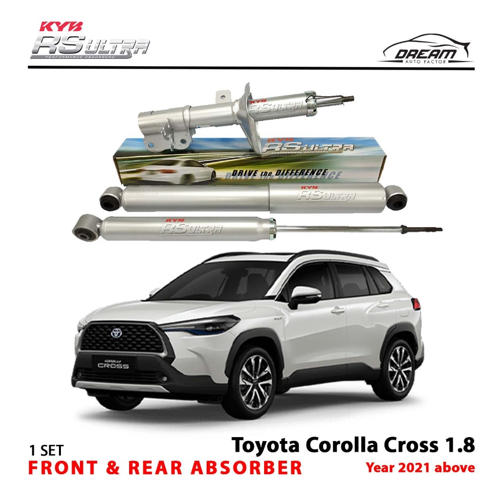 Toyota Corolla Cross 1.8 XG10 Kayaba KYB RS Ultra Front And Rear ...