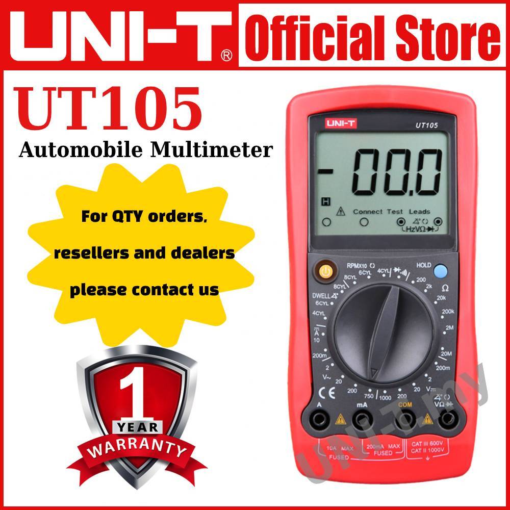 UNI-T UT105 Digital Multimeter Automobile Diagnostic (Vehicles ...