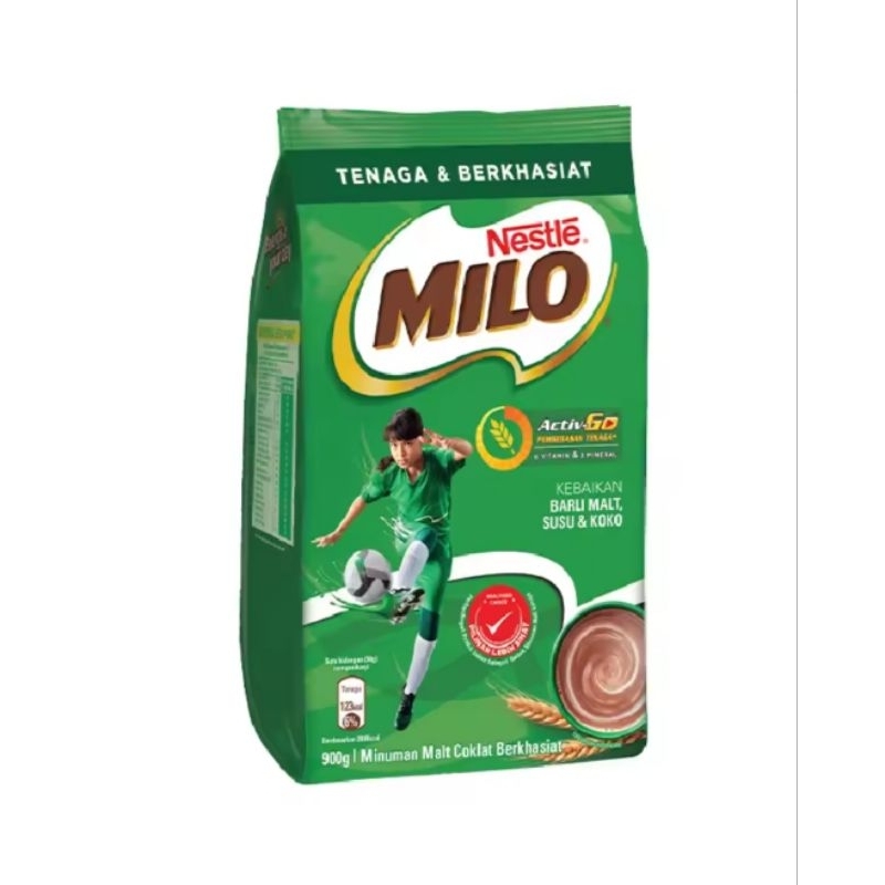 Nestle Milo Active-Go Refill pack 900g (Exp: 06/2026) | Shopee Malaysia