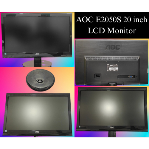 AOC E2050S 20 Inch LCD Monitor With Stand ( Refurbished ) | Shopee Malaysia