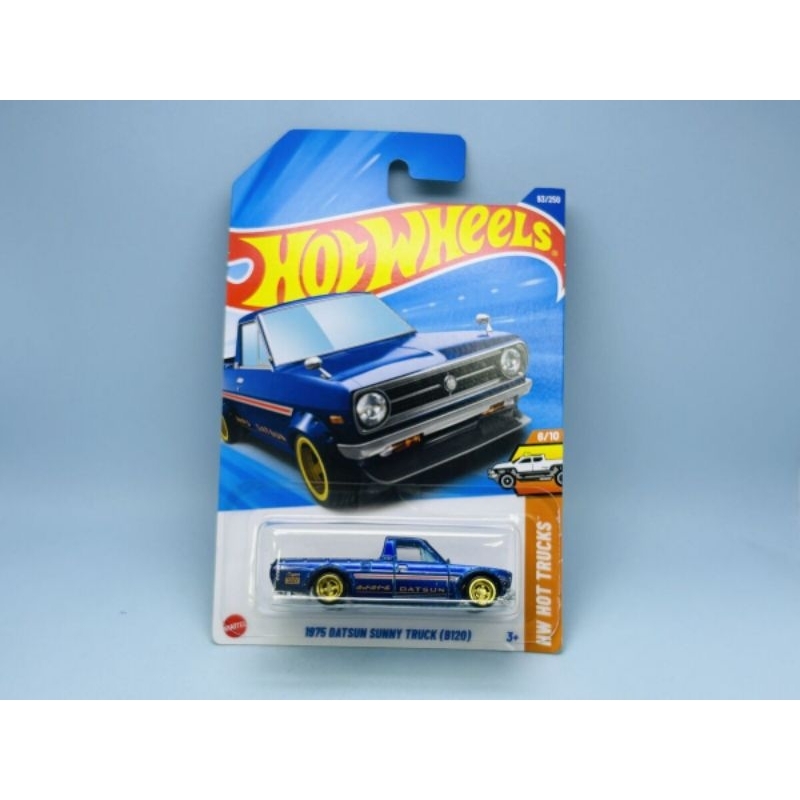 Hot Wheels 2025 (D CASE) 1975 DATSUN SUNNY TRUCK (B120) (SUPER TREASURE HUNT) ( WITH PROTECTIVE ...