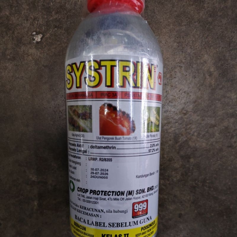 1LITRE SYSTRIN DELTAMETHRIN 2.8%EC ( SAMA DECIS 250 SHIELDMATE KENCIS ...