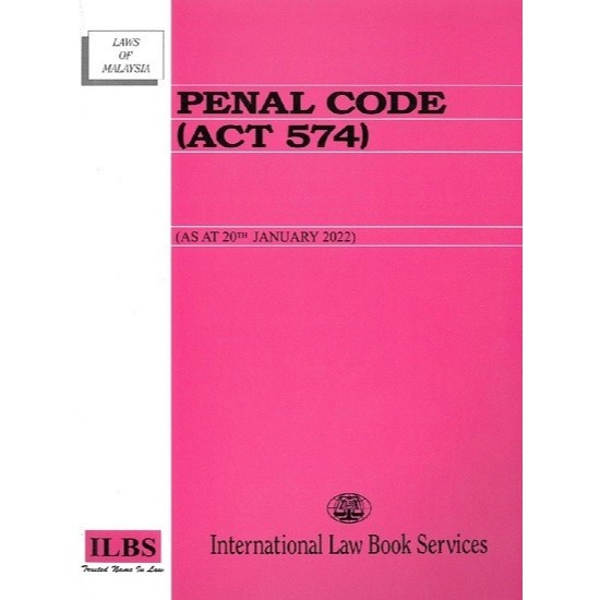PENAL CODE ACT 574 (ENGLISH) | Shopee Malaysia
