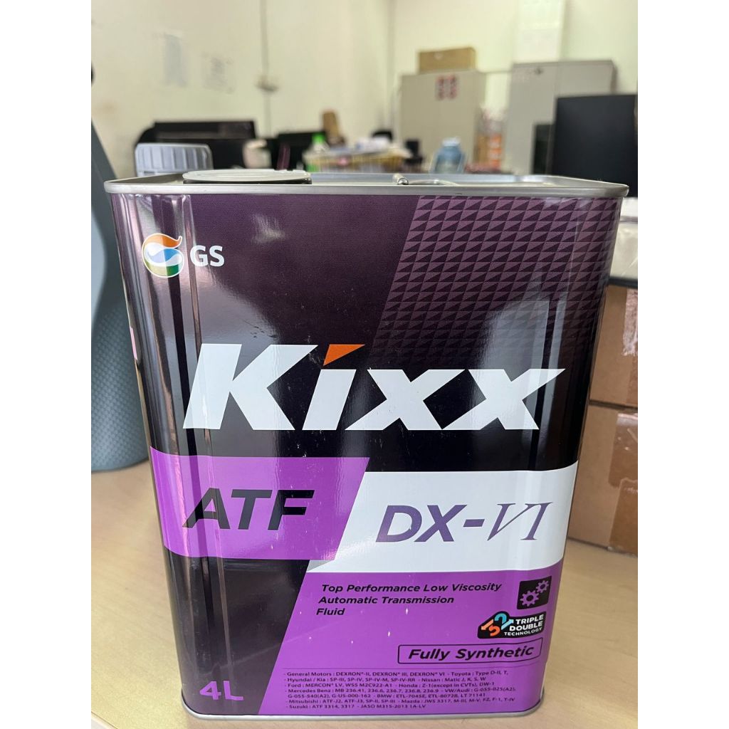 100% KIXX ATF DX-VI FULLY SYNTHETIC AUTO TRANSMISSION FLUID 4 LITRE ...