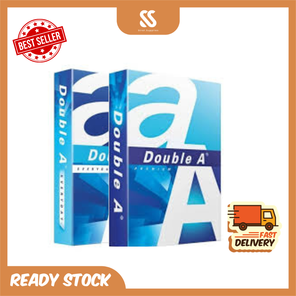 A4 Paper/Double A Paper/A4 Kertas 70gsm&80gsm/Copier Paper (500's/Ream ...