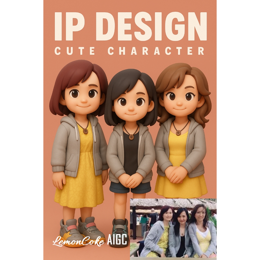🎨 AI Generated 3D Cartoon Character – Custom IP Style | [Customade ...