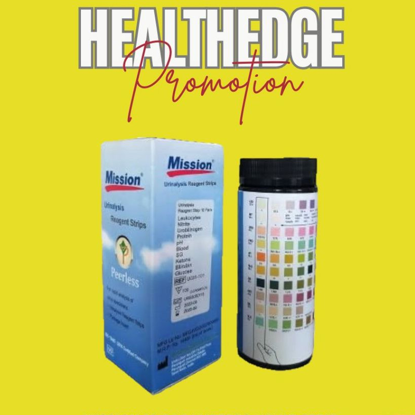 ACON URINE STRIPS MISSION 10 PARAMETERS URINE 100 strip/bottle EXPIRY ...