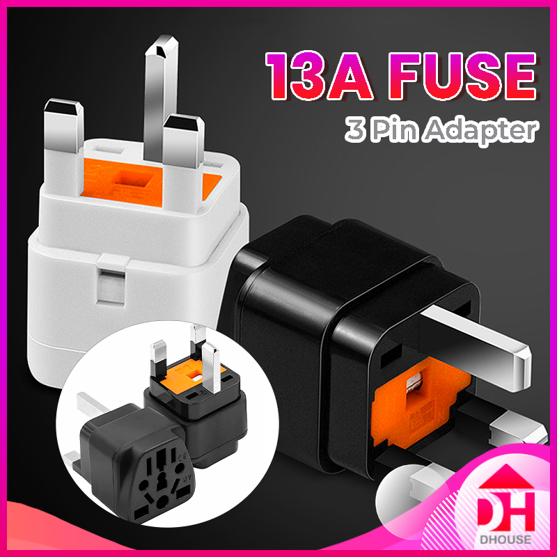 All Types Universal Adapter Portable Travel 3 Pin Plug Converter ...