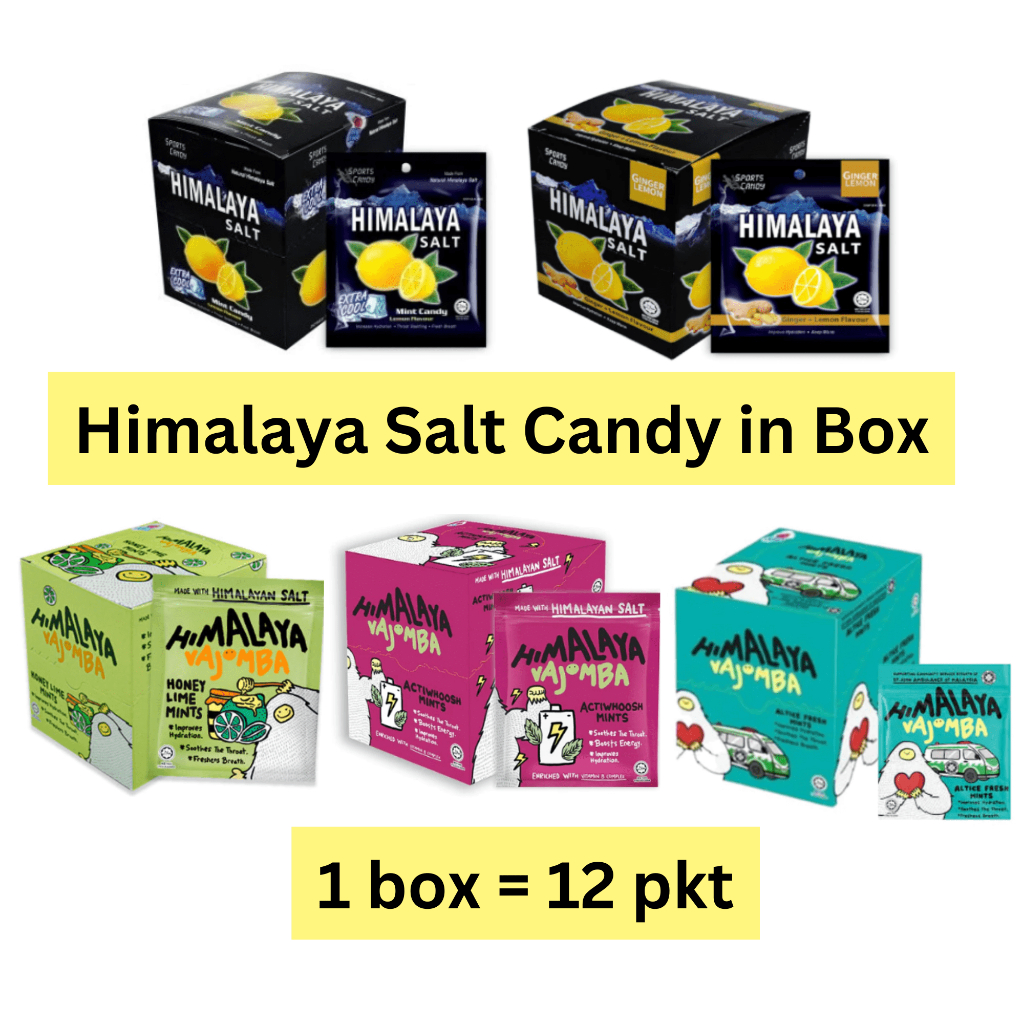 [CM] IN BOX Himalaya Sport Candy/ Himalaya Vajomba Mints Candy 15g x ...