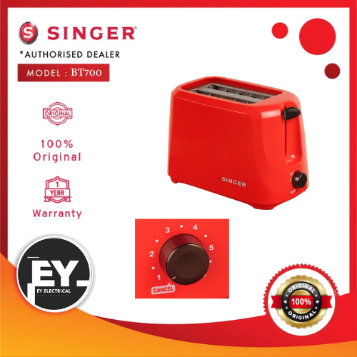 *Bubble Wrap* Singer BT700 Bread Toaster *Ready Stock* | Shopee Malaysia