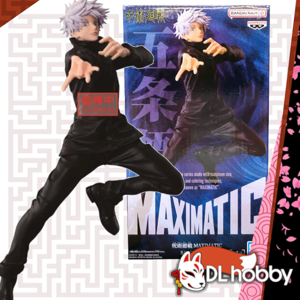 Jujutsu Kaisen Gojo Satoru Maximatic Figure Original Banpresto Bandai ...