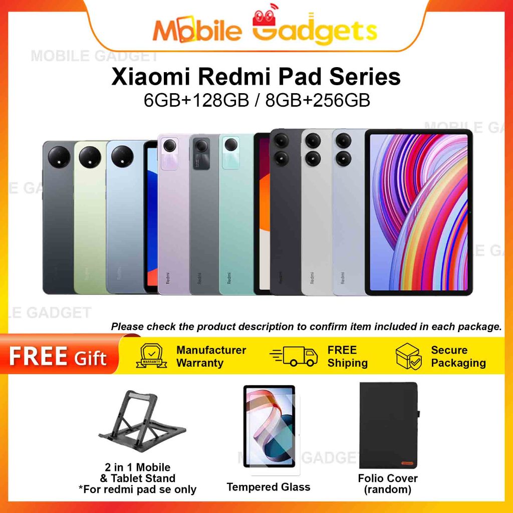 Xiaomi Redmi Pad SE / Redmi Pad SE 8.7 / Redmi Pad Pro | WiFi / 4G / 5G ...