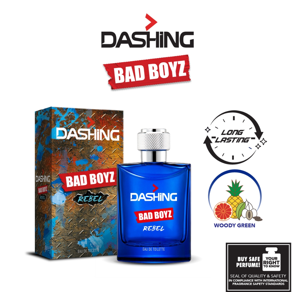 Dashing Bad Boyz EDT Men's Perfume - Rebel (100ml) | Shopee Malaysia
