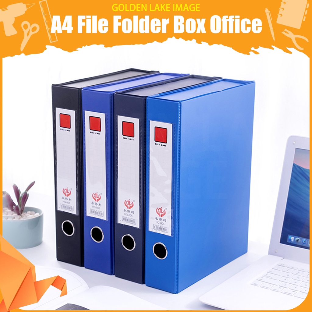 A4 Document Box File Case File Box Bond Paper Organizer Document ...