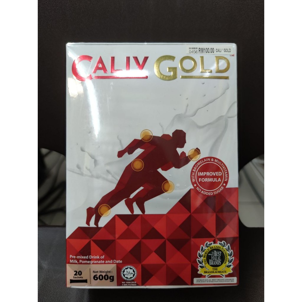 Caliv Gold Improved Formula (20 Sachets) | Shopee Malaysia