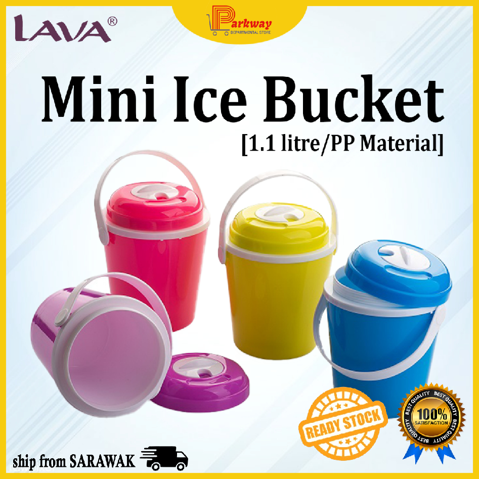 Lava Mini Ice Bucket 1.1Litre Mini Bucket MIB917 Mini Hand Carry Ice ...