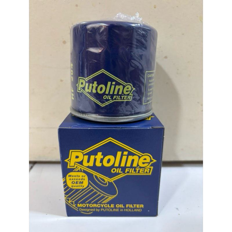 ORIGINAL PUTOLINE Oil Filter HF204 - Z250 ER6 VERSYS X-250 650 Z750 ...