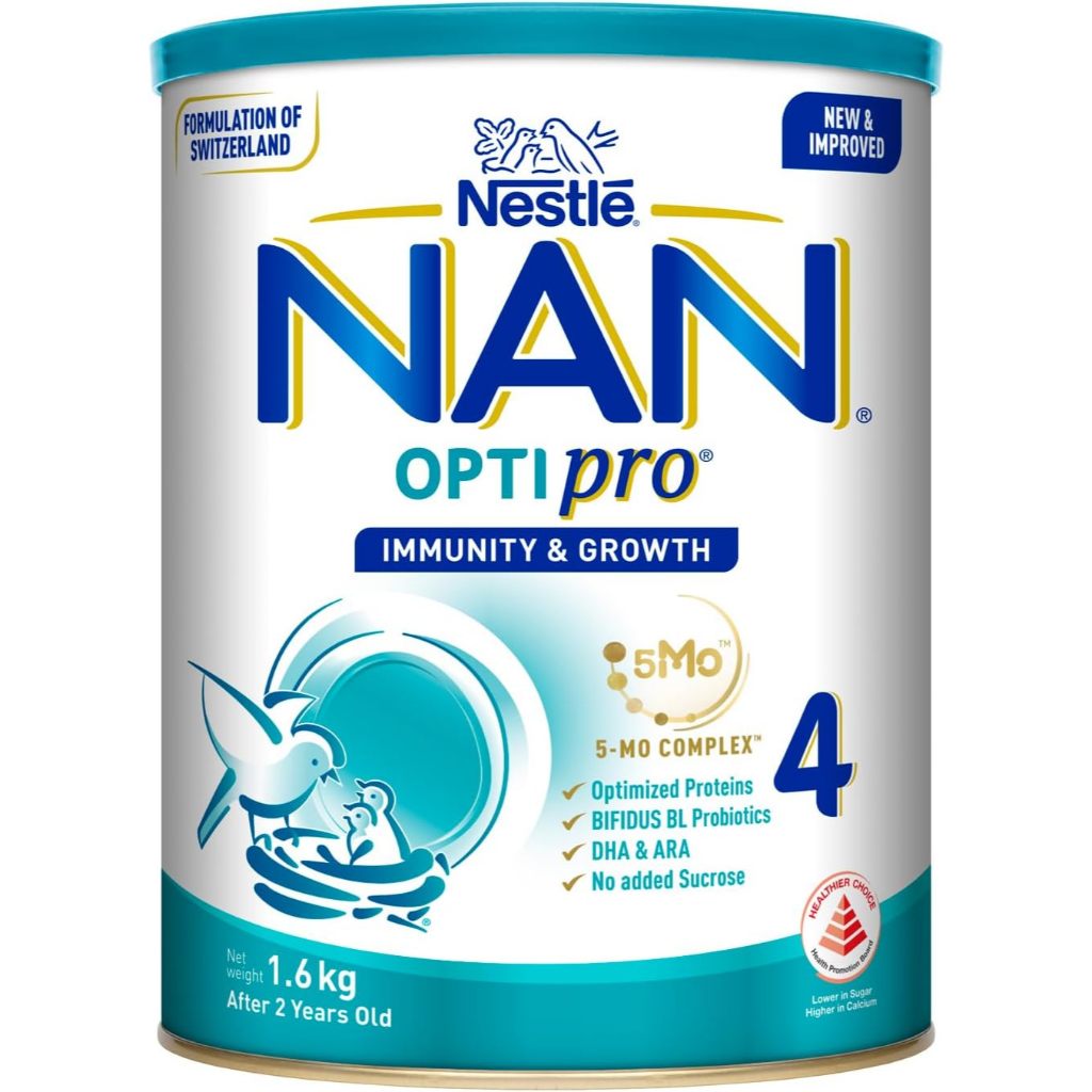 NESTLE NAN OPTIPRO 4 Growing Up Milk Formula, ( Dented Box!!! ) , ( 1 ...