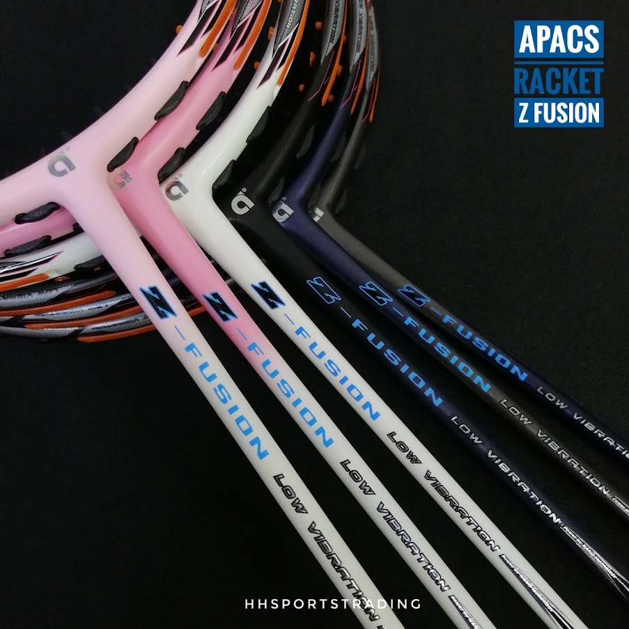 APACS Badminton Racket Z-FUSION ( 100% Original )( SLIGHTLY HEAD HEAVY ...