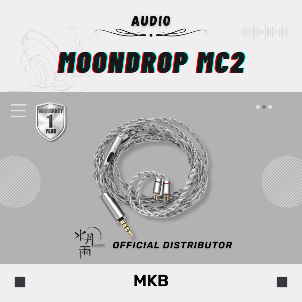 Moondrop MC2 Multipurpose Microphone In-Line Control 3.5mm Plug ...