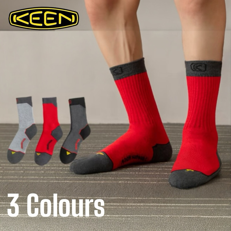 KEEN Men's Merino Wool Multisport Socks | Shopee Malaysia