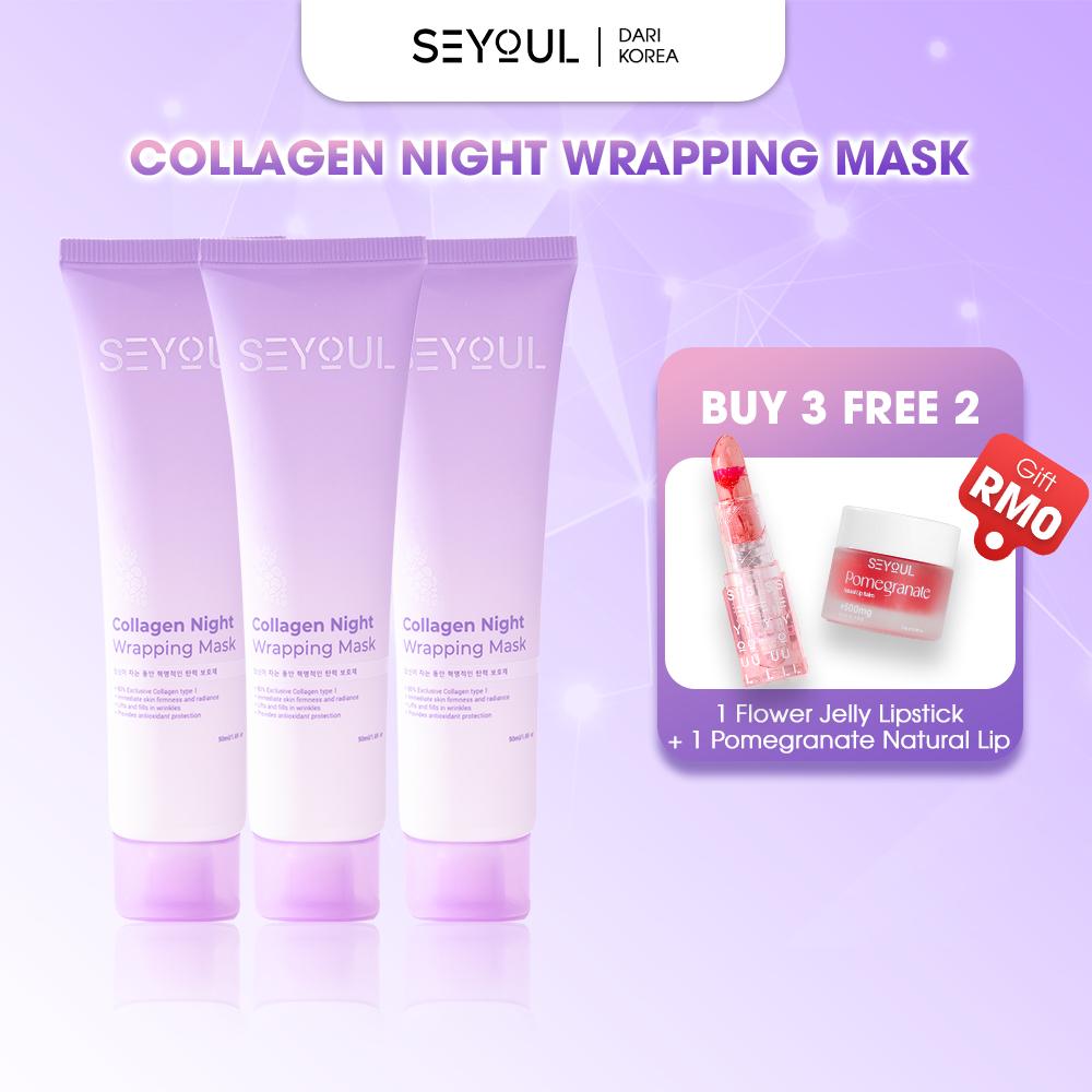 SEYOUL COMBO BUY 3 GET 2 GIFT Collagen Peeling Mask | Shopee Malaysia