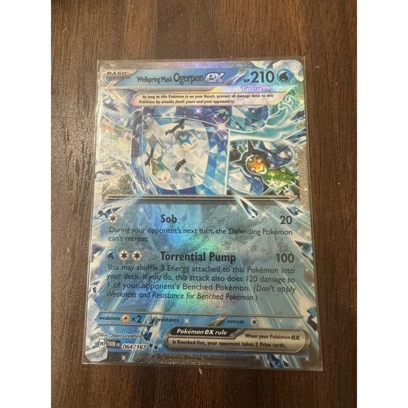 Wellspring Mask Ogerpon ex - 064/167 - Ultra Rare | Shopee Malaysia