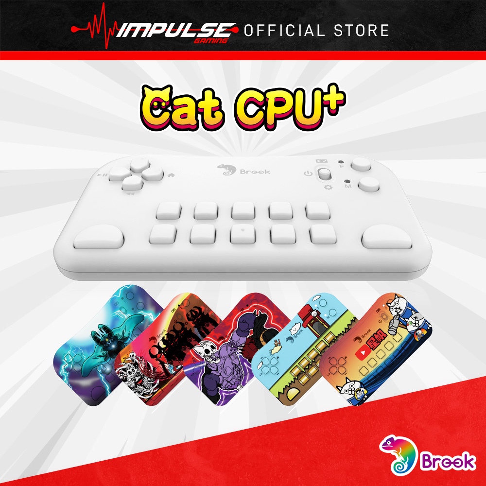 Brook Cat CPU Plus+ Gaming Gamepad Controller for The Battle Cats (星帆, Lucas, Nova) | Shopee ...