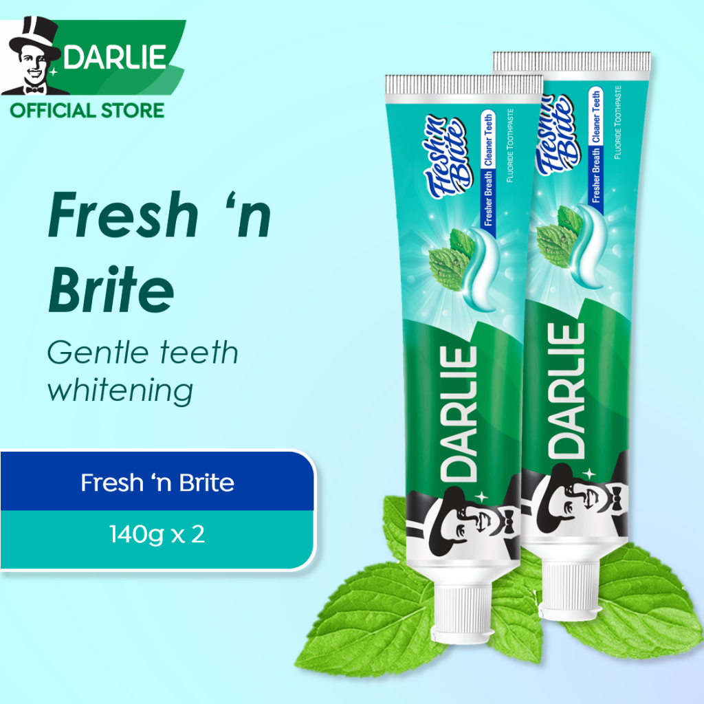 DARLIE Fresh N Brite Fresh Mint Toothpaste 140gx2 | Shopee Malaysia
