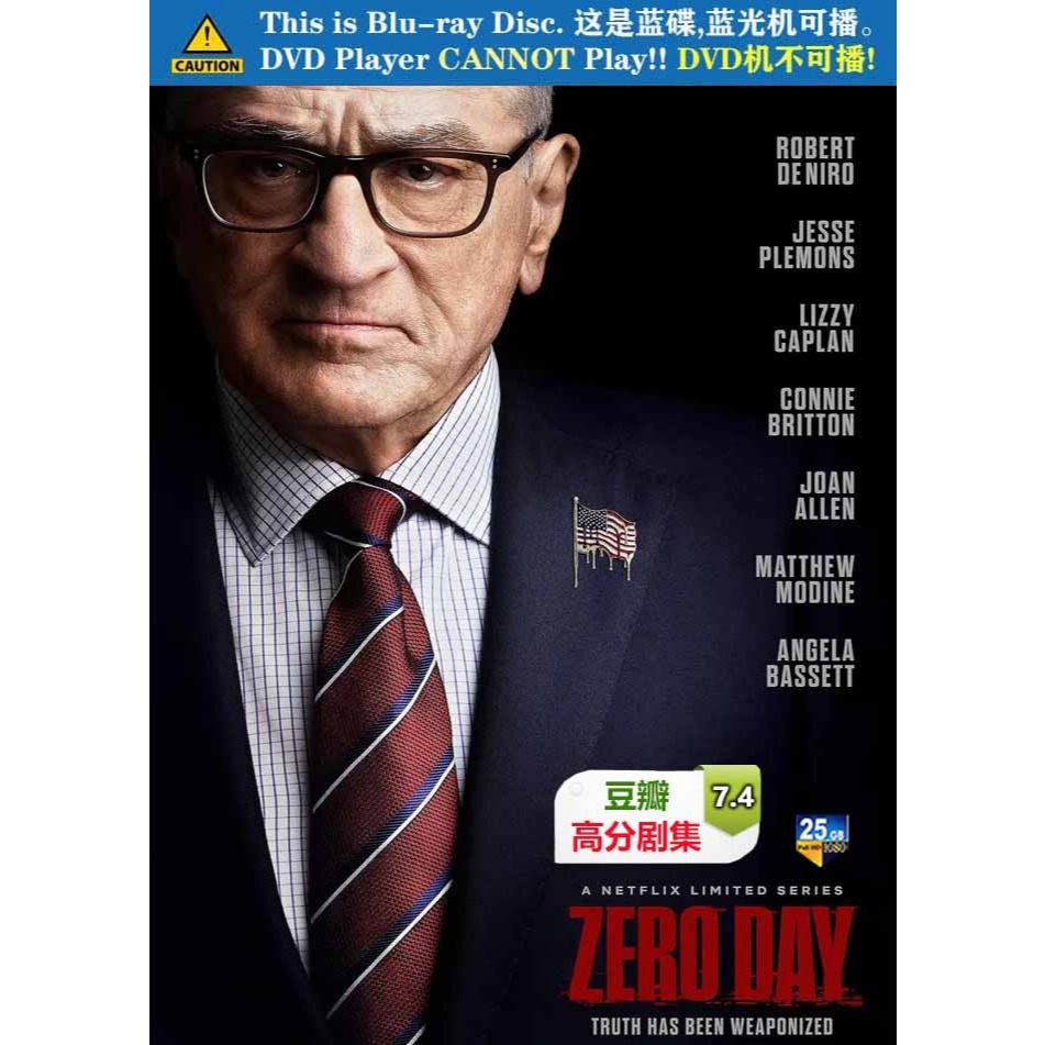 BLURAY ENGLISH SERIES:#Zero Day 2025 #Thriller #1 season #Robert De ...