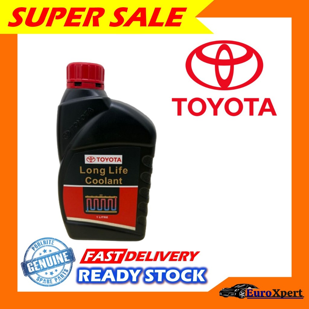 [ORIGINAL] ANTIFREEZE COOLANT 1 LITRE TOYOTA VIOS CAMRY YARIS COROLLA ...