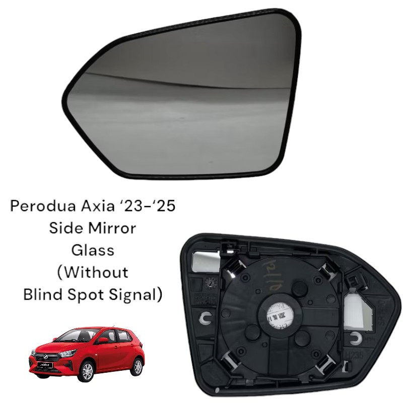 Perodua Axia 2023-2025 Side Mirror Glass Side Mirror Lens | Shopee Malaysia