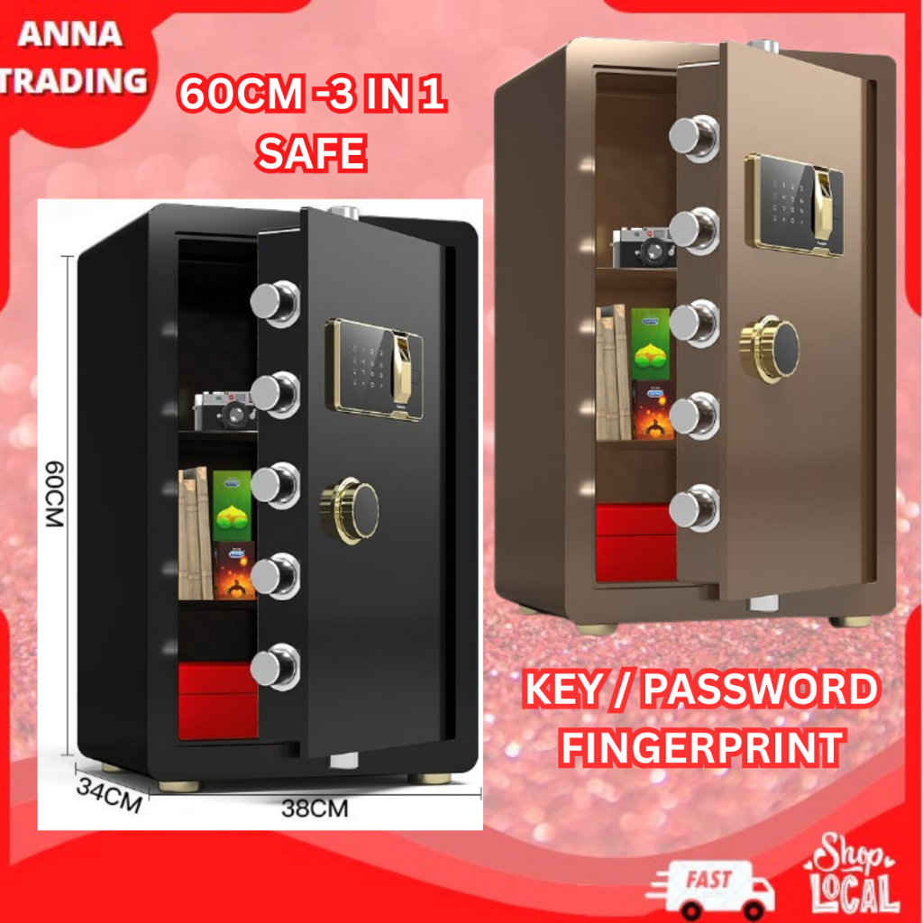 High Quality Heavy Duty 60cm Digital Fingerprint/Password/Key 3 in 1 ...