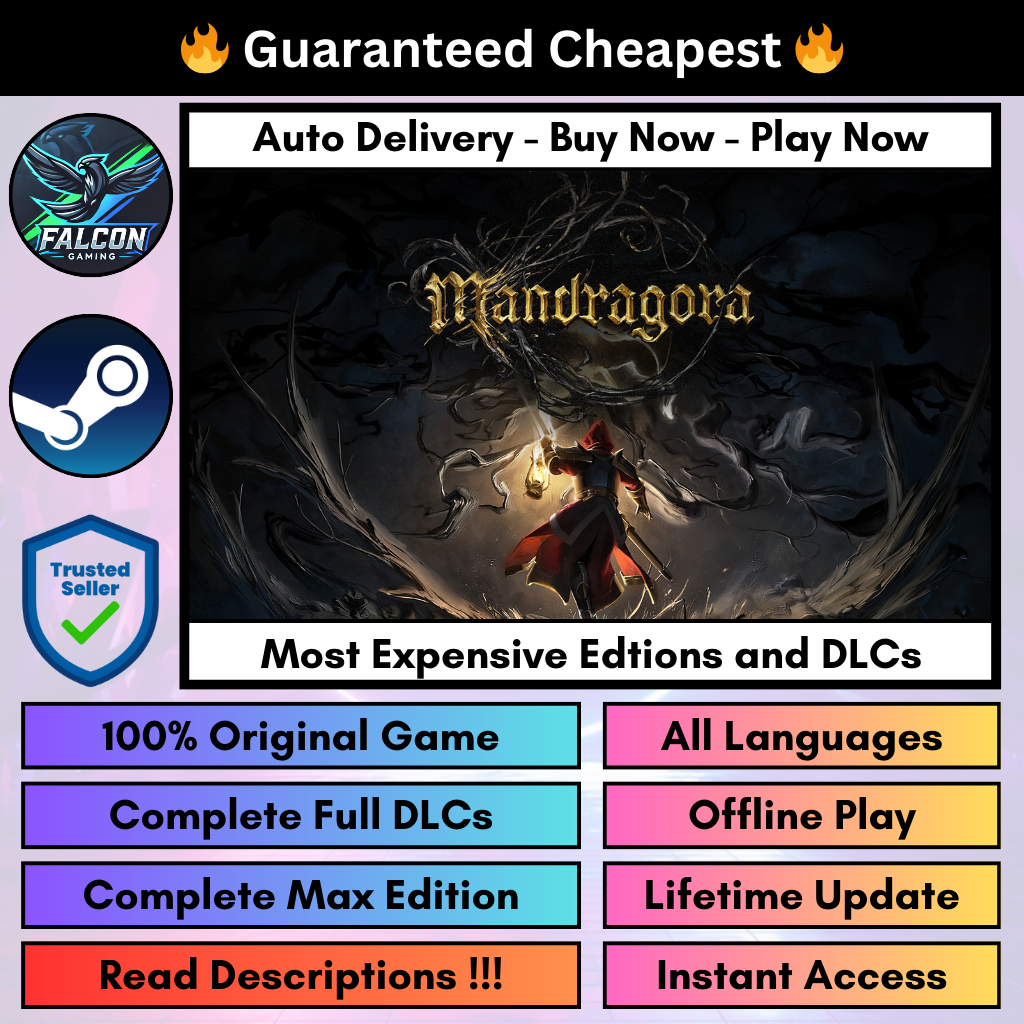 Mandragora Steam [Auto Delivery] [Full DLC] [Steam Offline] Falcon PC ...