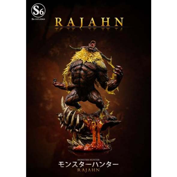 S6 Studio - Monster Hunter Series - Rajang 金狮子 Resin Statue GK Anime ...