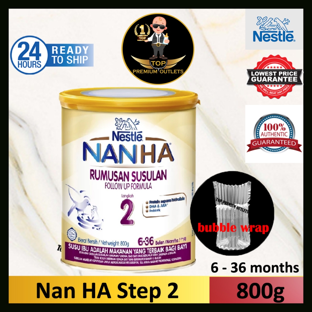 Nestle Nan HA Step 2 (800g) Exp: 04/2026 (Newest Stock) | Shopee Malaysia
